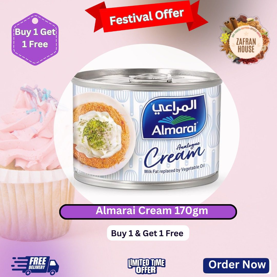 Almarai Cream 170gm (buy 1 get 1 free) @250₹ - Zafran House